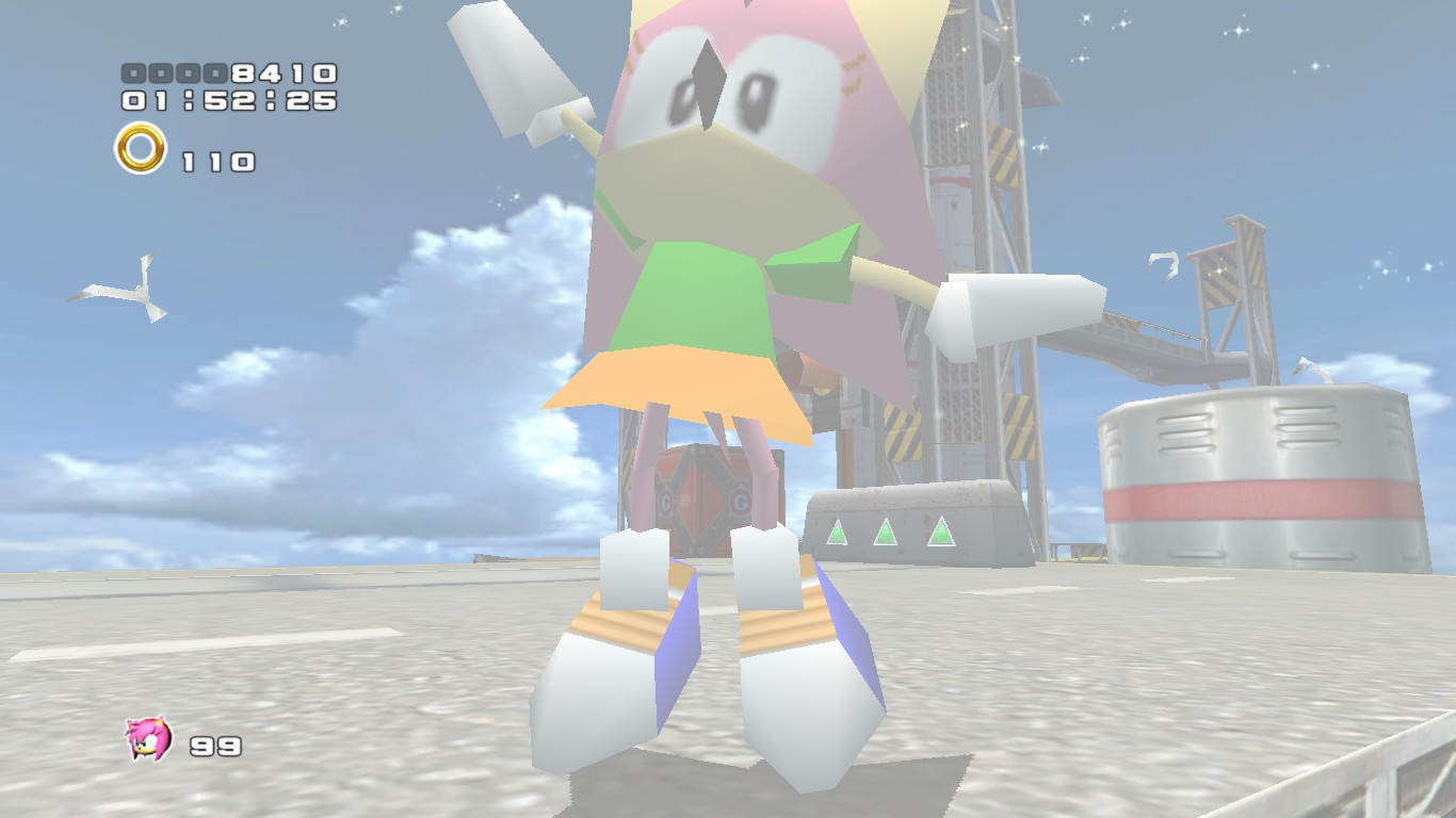 Sonic R Amy Mod for Sonic Adventure 2 | SA2 Mods