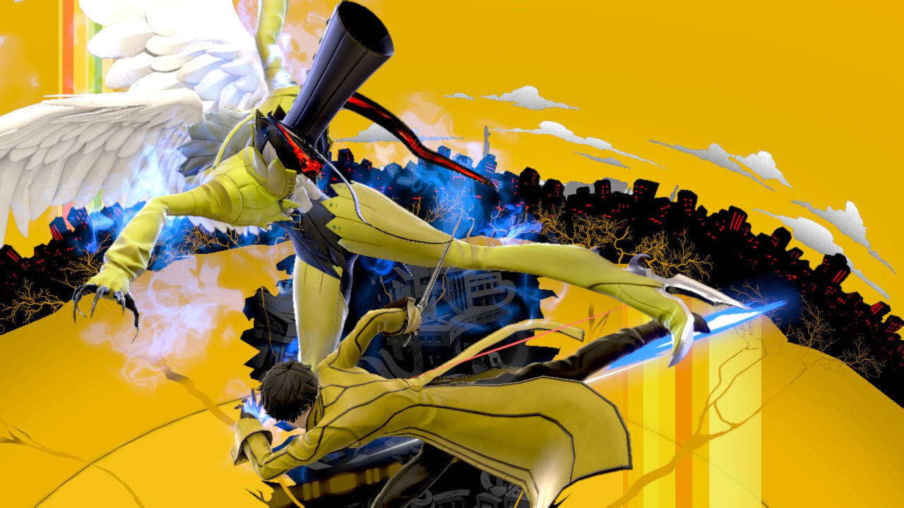 Yellow & White Arsene [Super Smash Bros. Ultimate] [Mods]