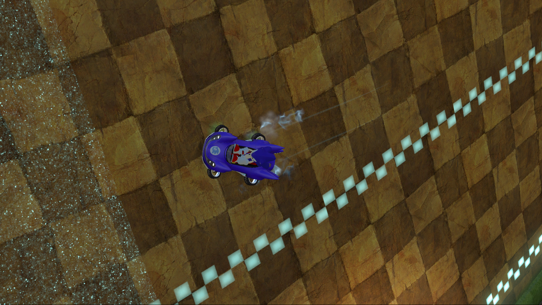 Sonic's Speed Star Car (SASASR) Mod for Mario Kart 8 | MK8 Mods