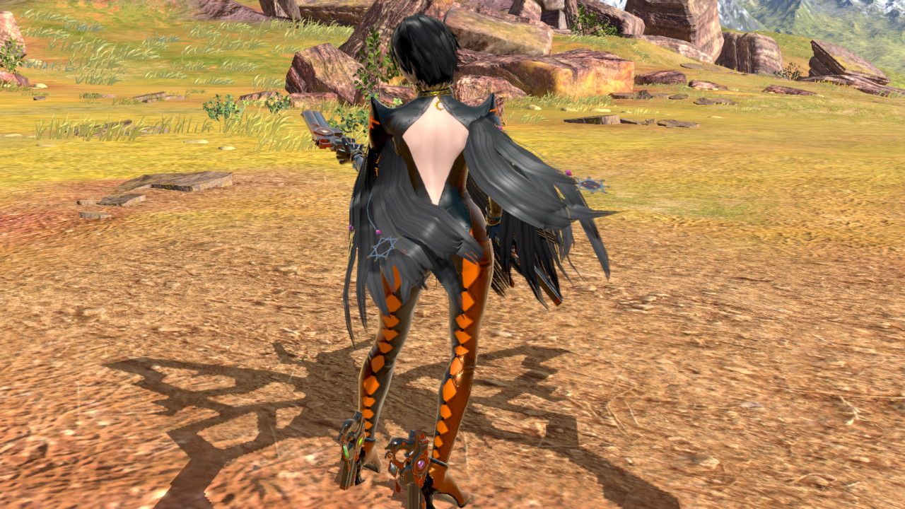 Orange & Black Bayonetta Mod for Super Smash Bros. Ultimate | SSBU Mods