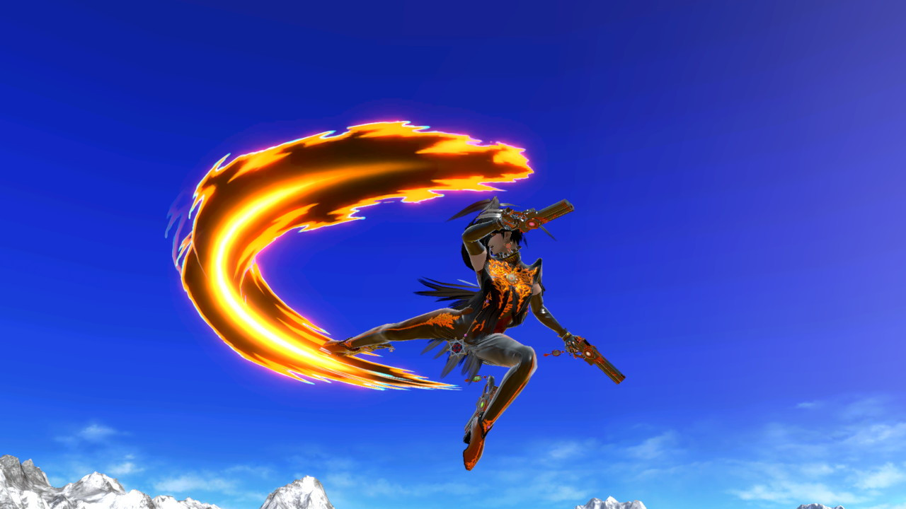 Orange & Black Bayonetta Mod for Super Smash Bros. Ultimate | SSBU Mods