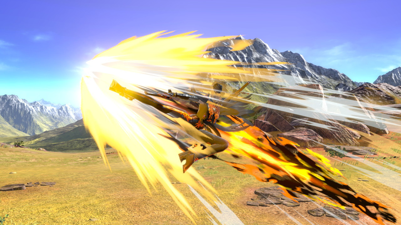 Orange Bayonetta 2 Effects Mod for Super Smash Bros. Ultimate | SSBU Mods