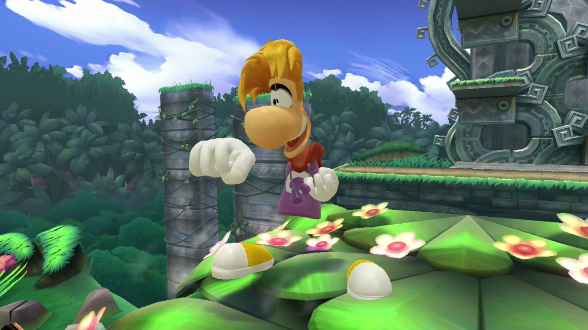 Rayman Costume + Hat Mod for Super Smash Bros. (Wii U) | SSB4U Mods