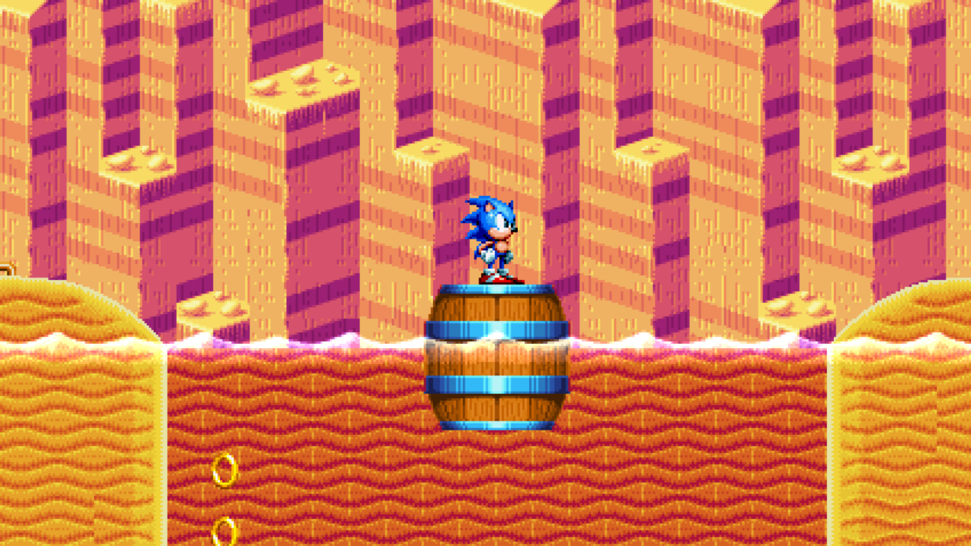 Desert Hill Zone Mod for Sonic Mania | SM Mods
