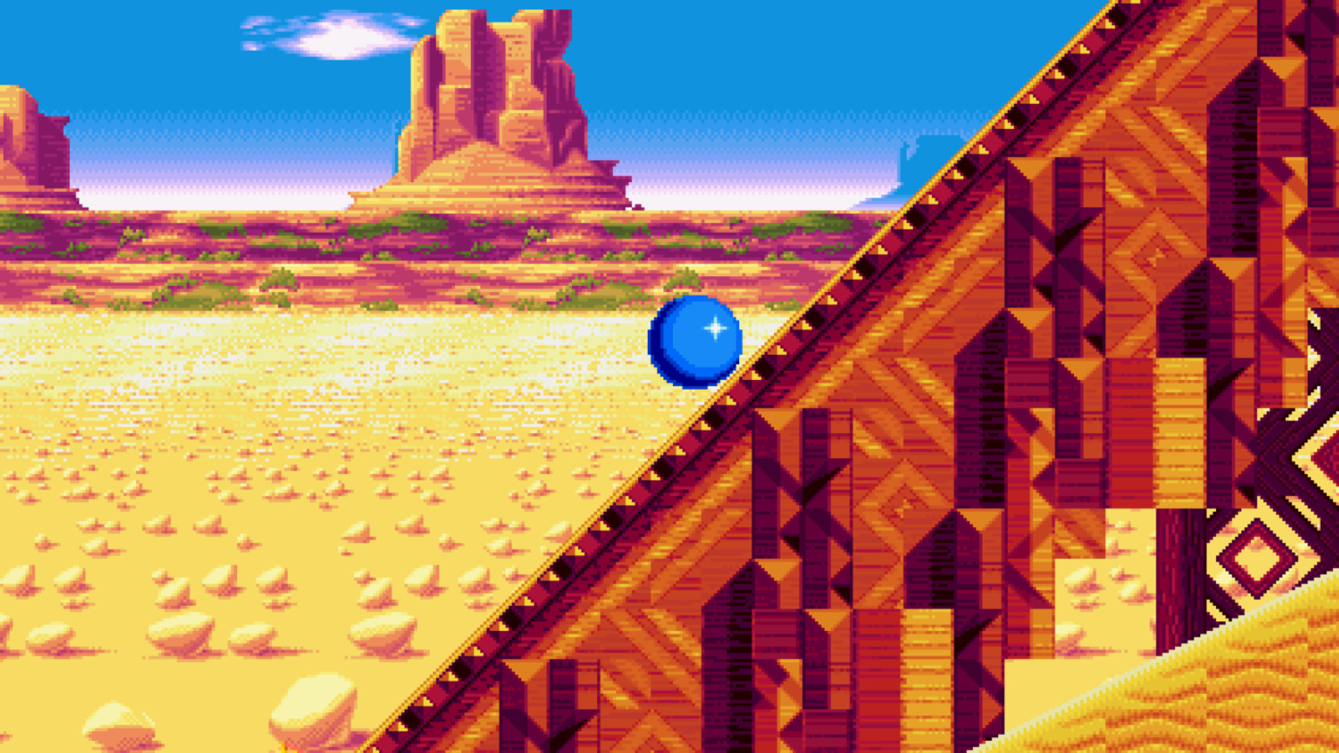 Desert Hill Zone Mod for Sonic Mania | SM Mods