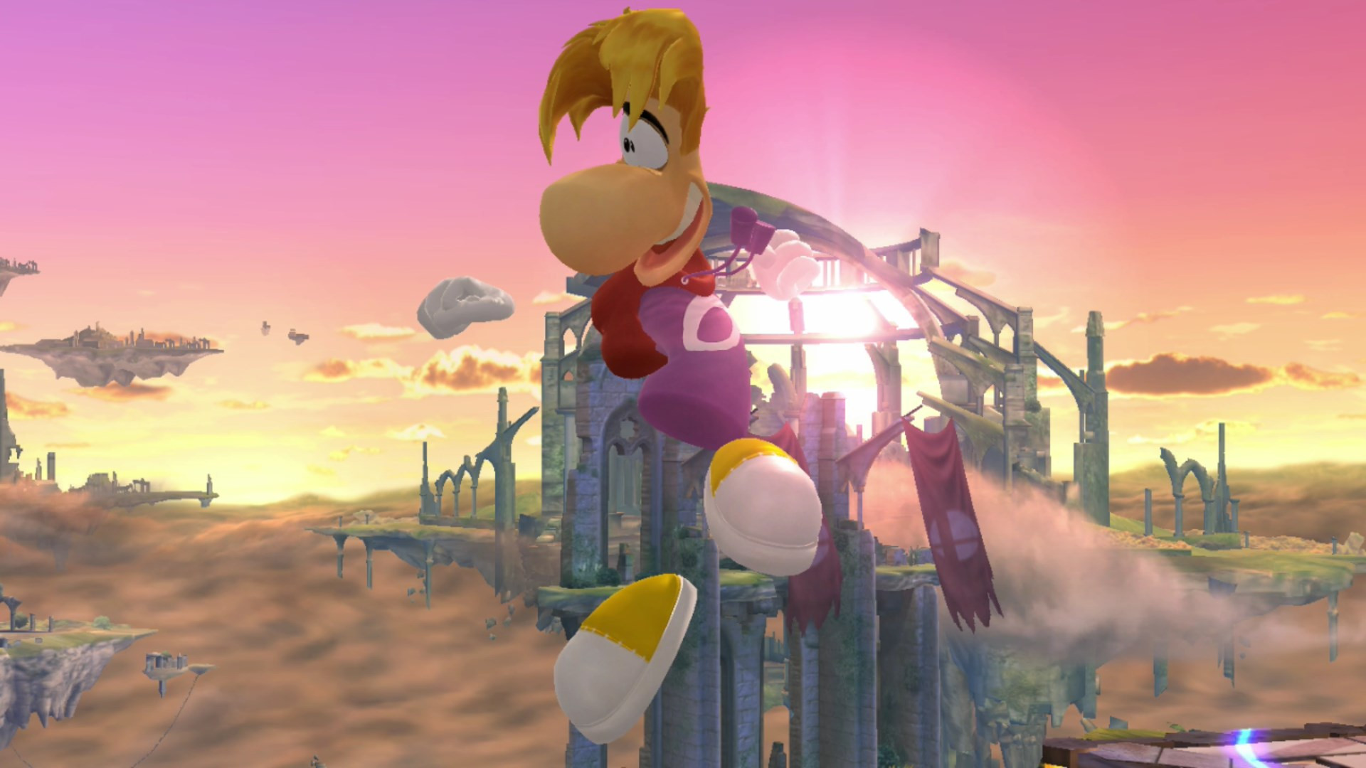 Rayman Costume + Hat Mod for Super Smash Bros. (Wii U) | SSB4U Mods