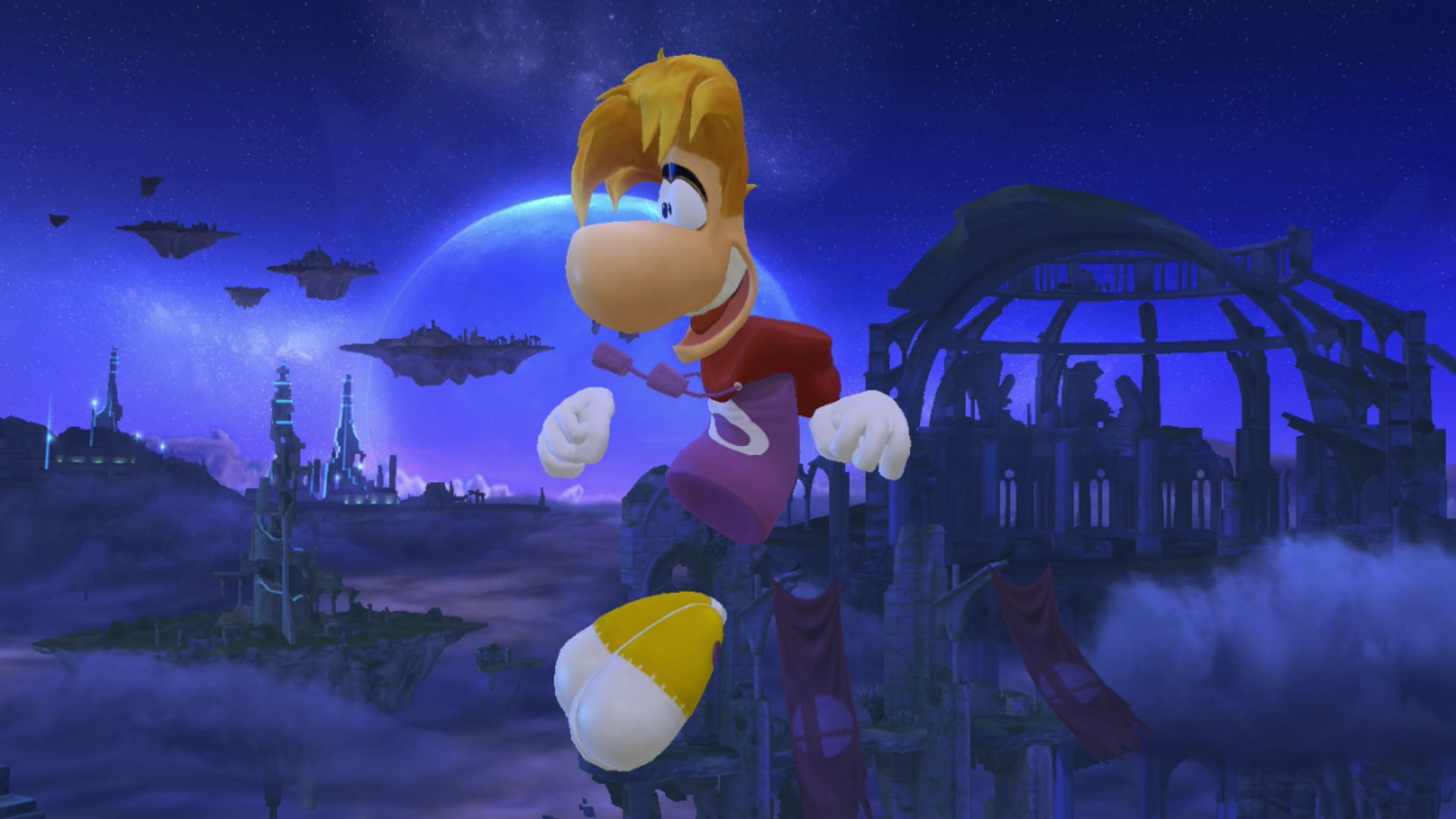 Rayman Costume + Hat Mod for Super Smash Bros. (Wii U) | SSB4U Mods