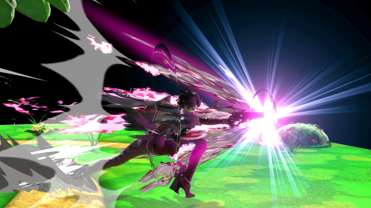 White & Pink Bayonetta 2 Effects Mod for Super Smash Bros. Ultimate ...