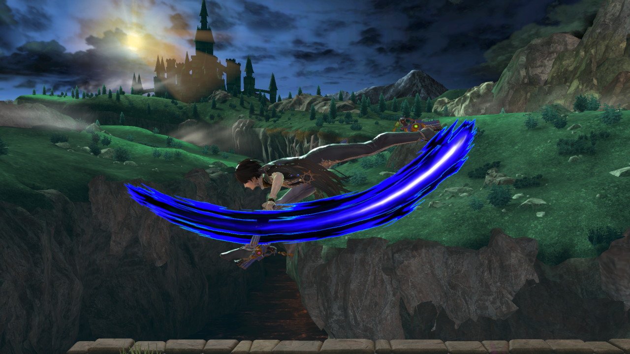 Dark Blue Bayonetta 2 Effects Mod for Super Smash Bros. Ultimate | SSBU ...