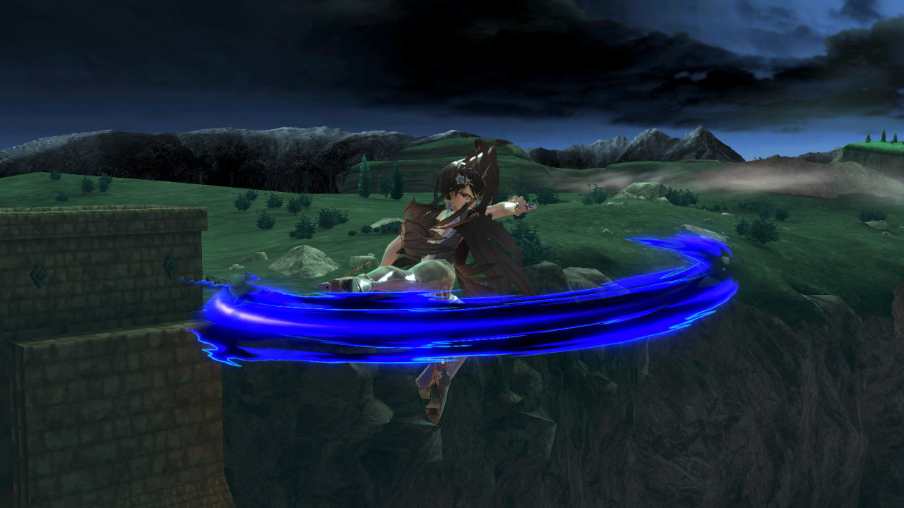 Dark Blue Bayonetta 2 Effects Mod for Super Smash Bros. Ultimate | SSBU ...
