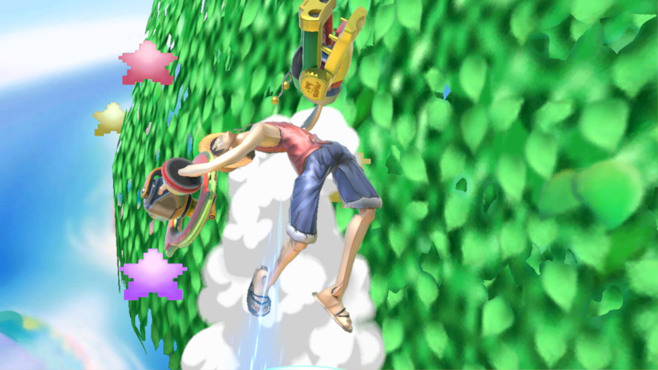 Luffy over Min Min Mod for Super Smash Bros. Ultimate | SSBU Mods