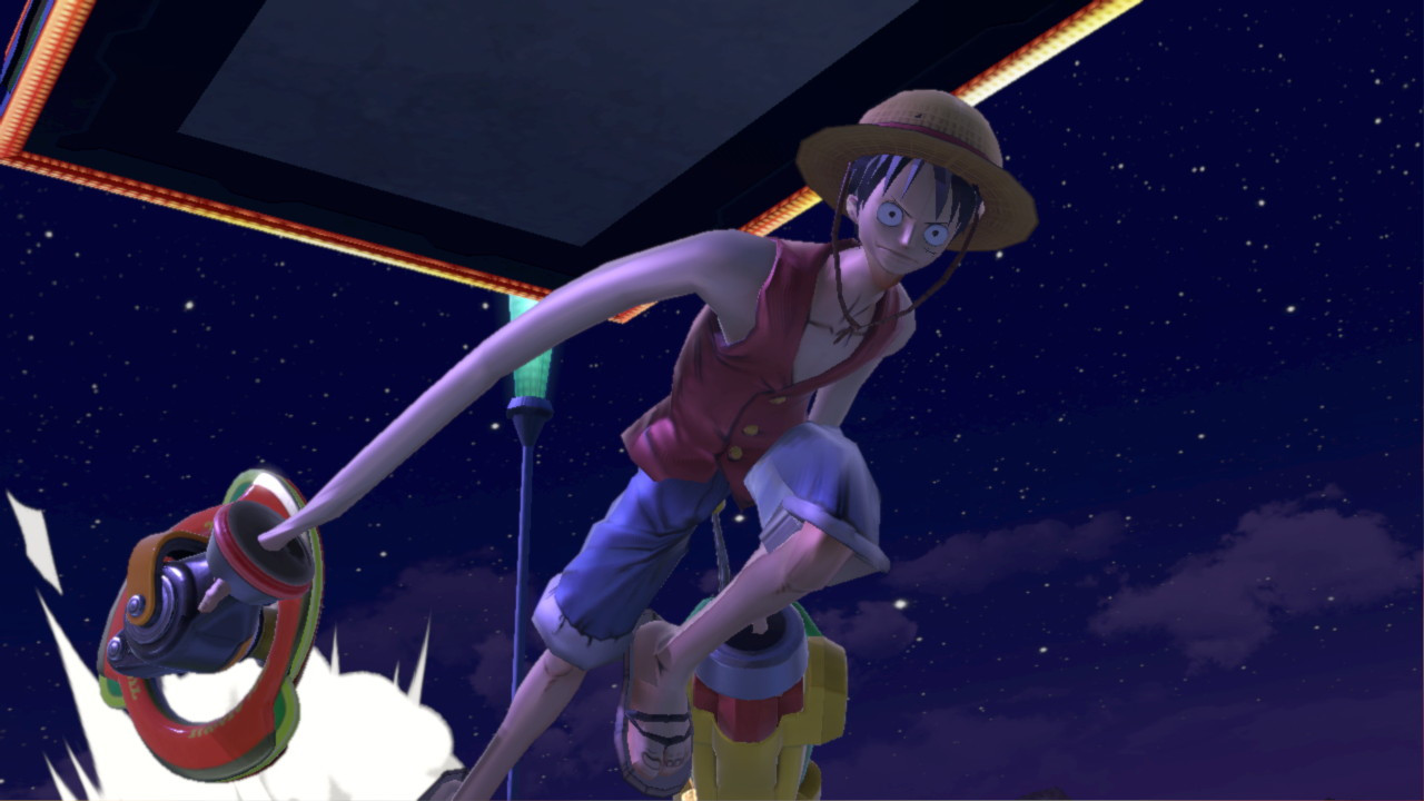 Luffy over Min Min Mod for Super Smash Bros. Ultimate | SSBU Mods