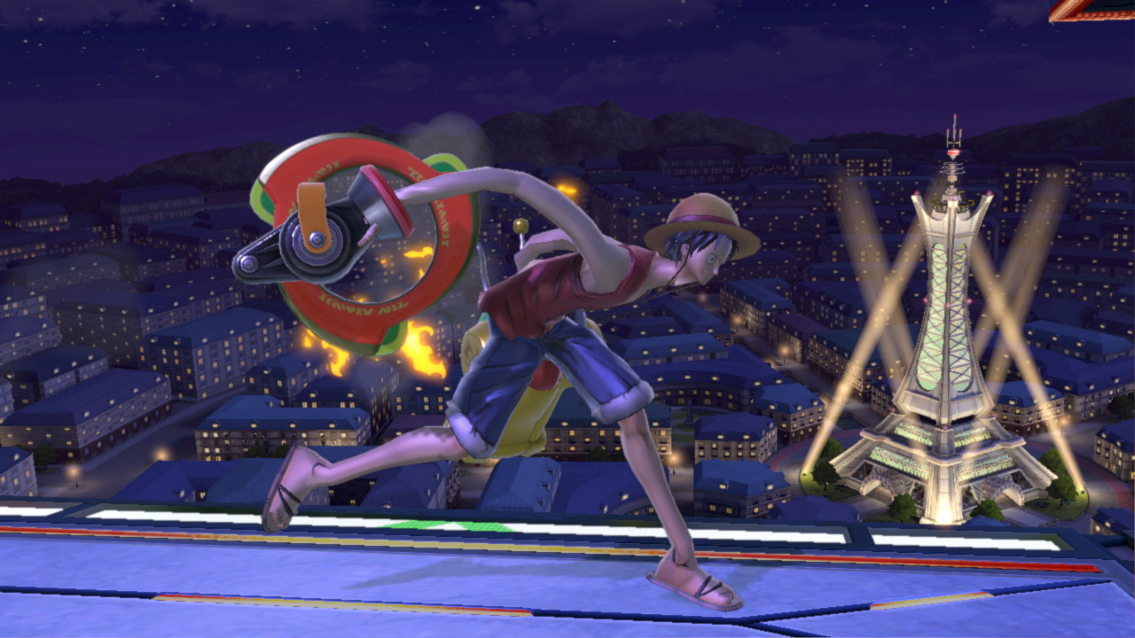 Luffy over Min Min Mod for Super Smash Bros. Ultimate | SSBU Mods