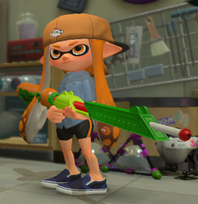 Splatoon 1 Weapon Design Skins Mod for Splatoon 2 | Splatoon 2 Mods