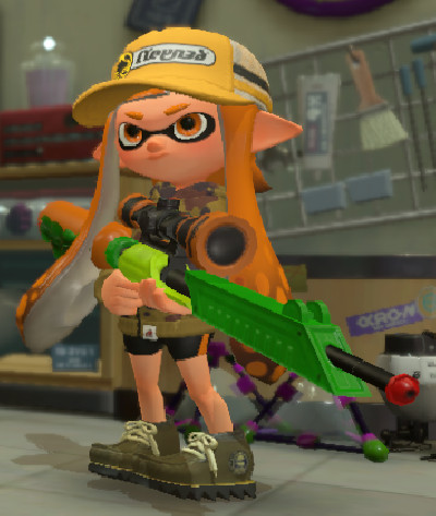 Splatoon 1 Weapon Design Skins Mod for Splatoon 2 | Splatoon 2 Mods