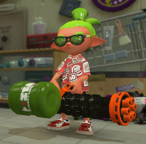 Splatoon 1 Weapon Design Skins Mod for Splatoon 2 | Splatoon 2 Mods
