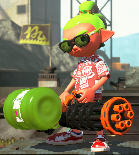 Splatoon 1 Weapon Design Skins Mod for Splatoon 2 | Splatoon 2 Mods