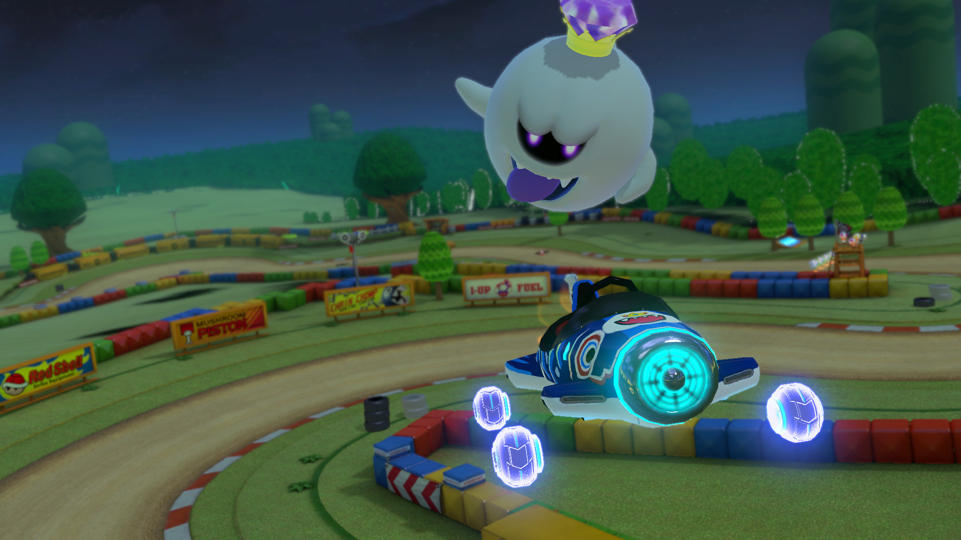 King Boo (Luigi's Mansion) DX Mod for Mario Kart 8 Deluxe | MK8D Mods