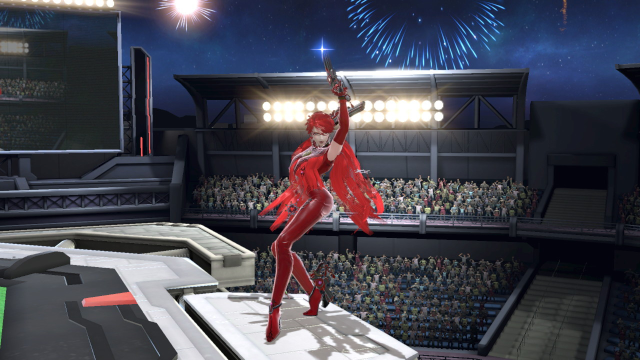 Red Hair Bayonetta Mod for Super Smash Bros. Ultimate | SSBU Mods