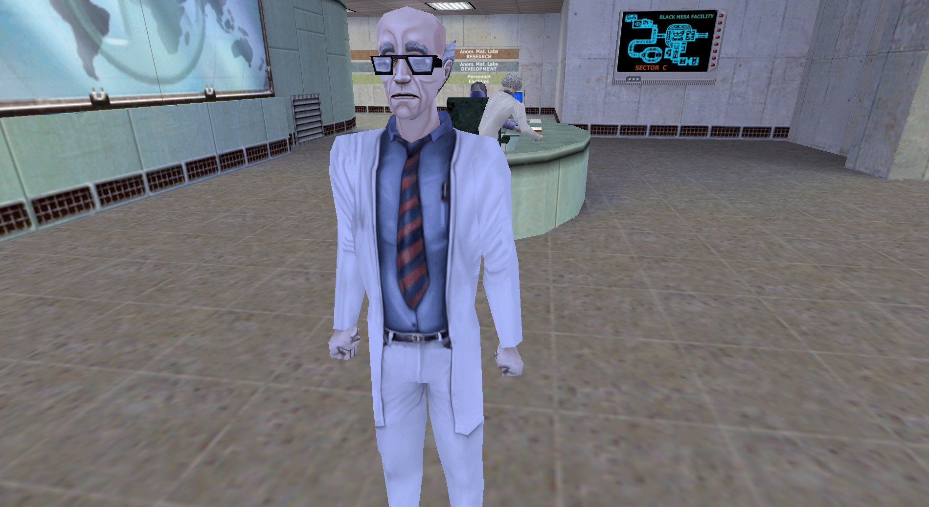 Rescaled Scientists Texture (OP4 support too) Mod for Half-Life | HL Mods