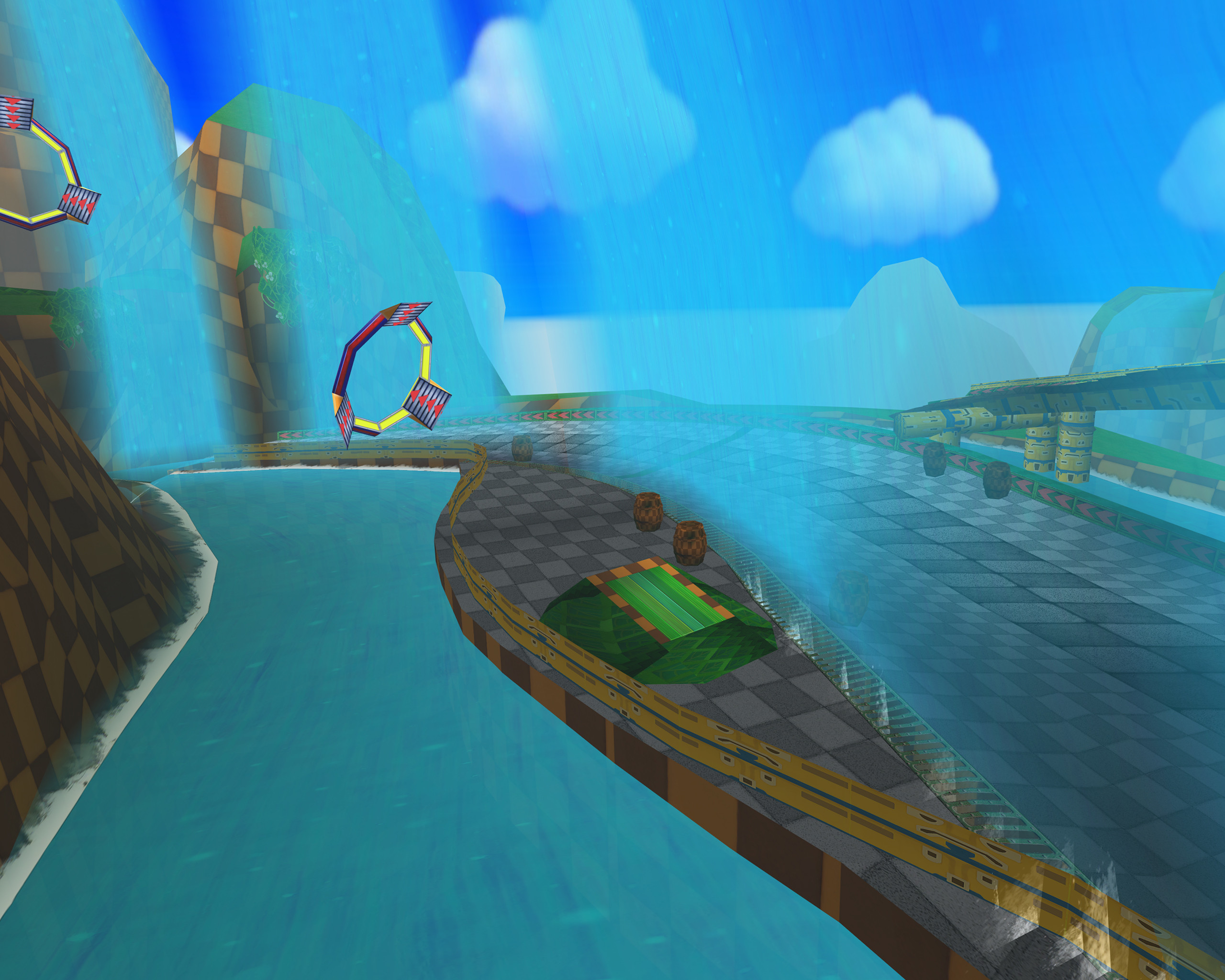 Windy Hill Zone Mod for Sonic Riders (GameCube) | SR-GC Mods