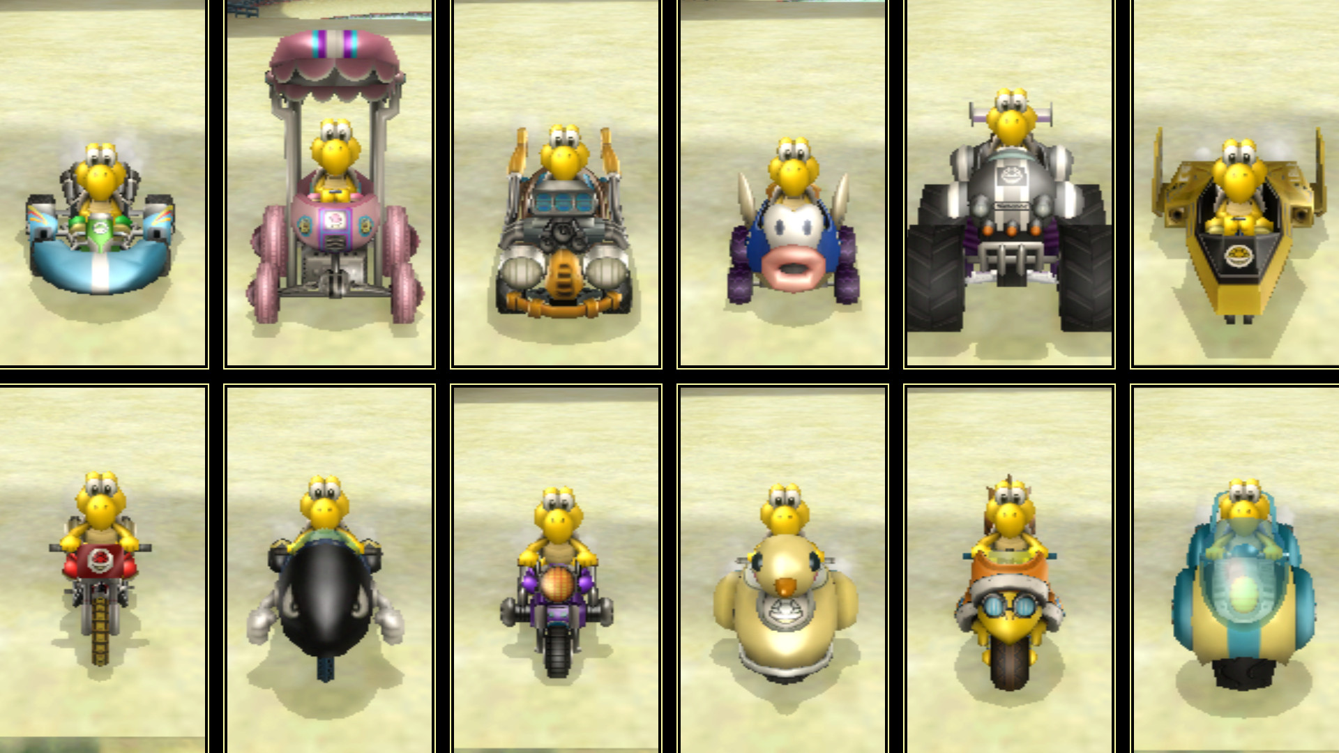 Coloured Characters Mod for Mario Kart Wii | MKWii Mods