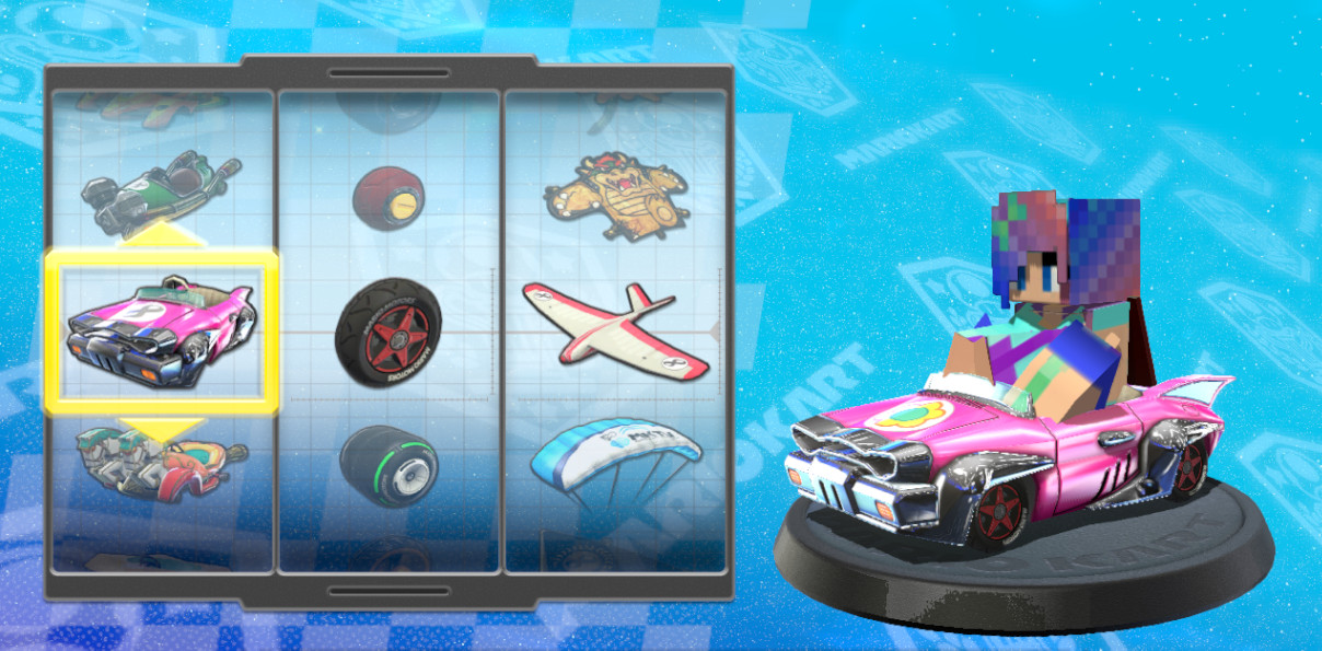 Steve Mod for Mario Kart 8 | MK8 Mods