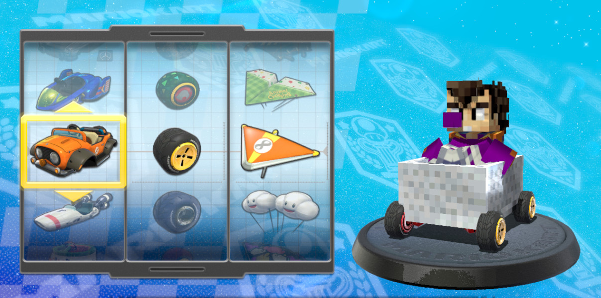 Steve Mod for Mario Kart 8 | MK8 Mods