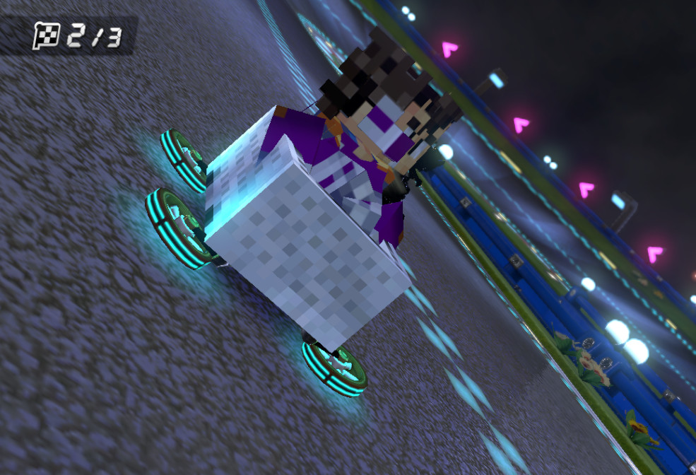 Steve Mod for Mario Kart 8 | MK8 Mods