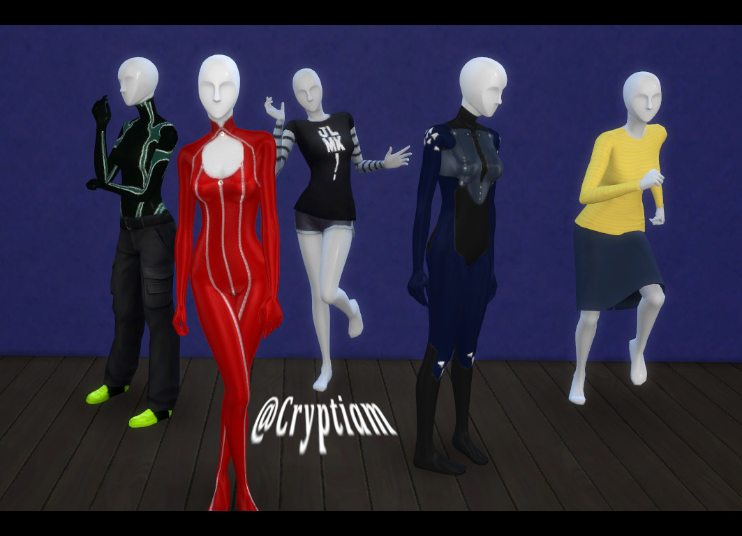 Persona 5 CC - Entire Collection V1 (REDUX) Mod for The Sims 4 | TS4 Mods