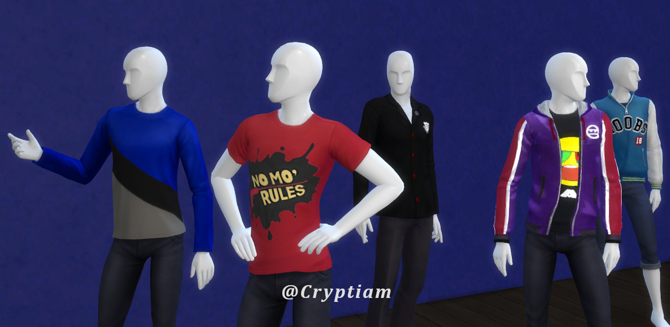 Persona 5 CC - Entire Collection V1 (REDUX) Mod for The Sims 4 | TS4 Mods