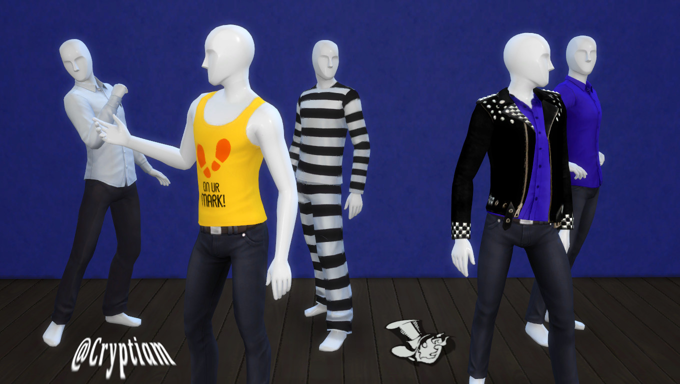 Persona 5 CC - Entire Collection V1 (REDUX) Mod for The Sims 4 | TS4 Mods