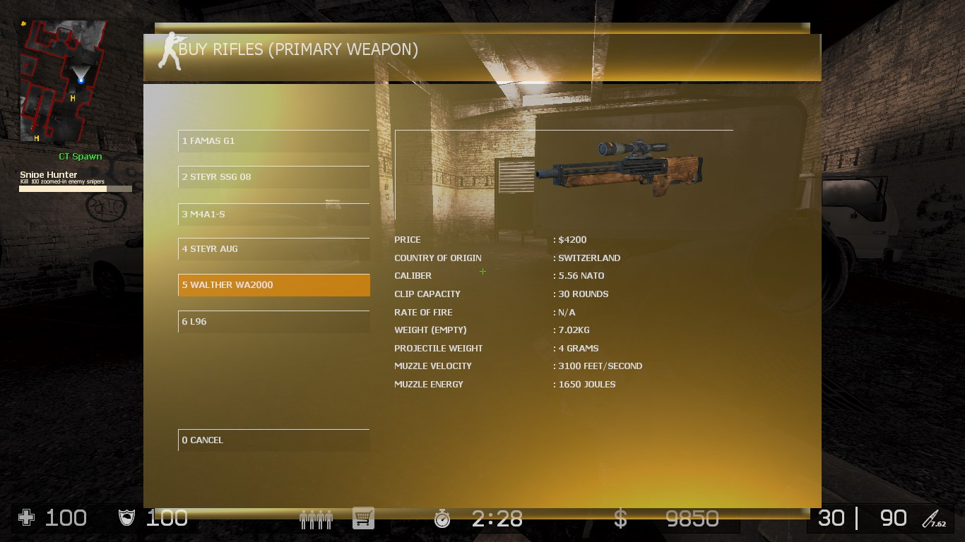 Metallic Gold Mod for Counter-Strike: Source | CS:S Mods
