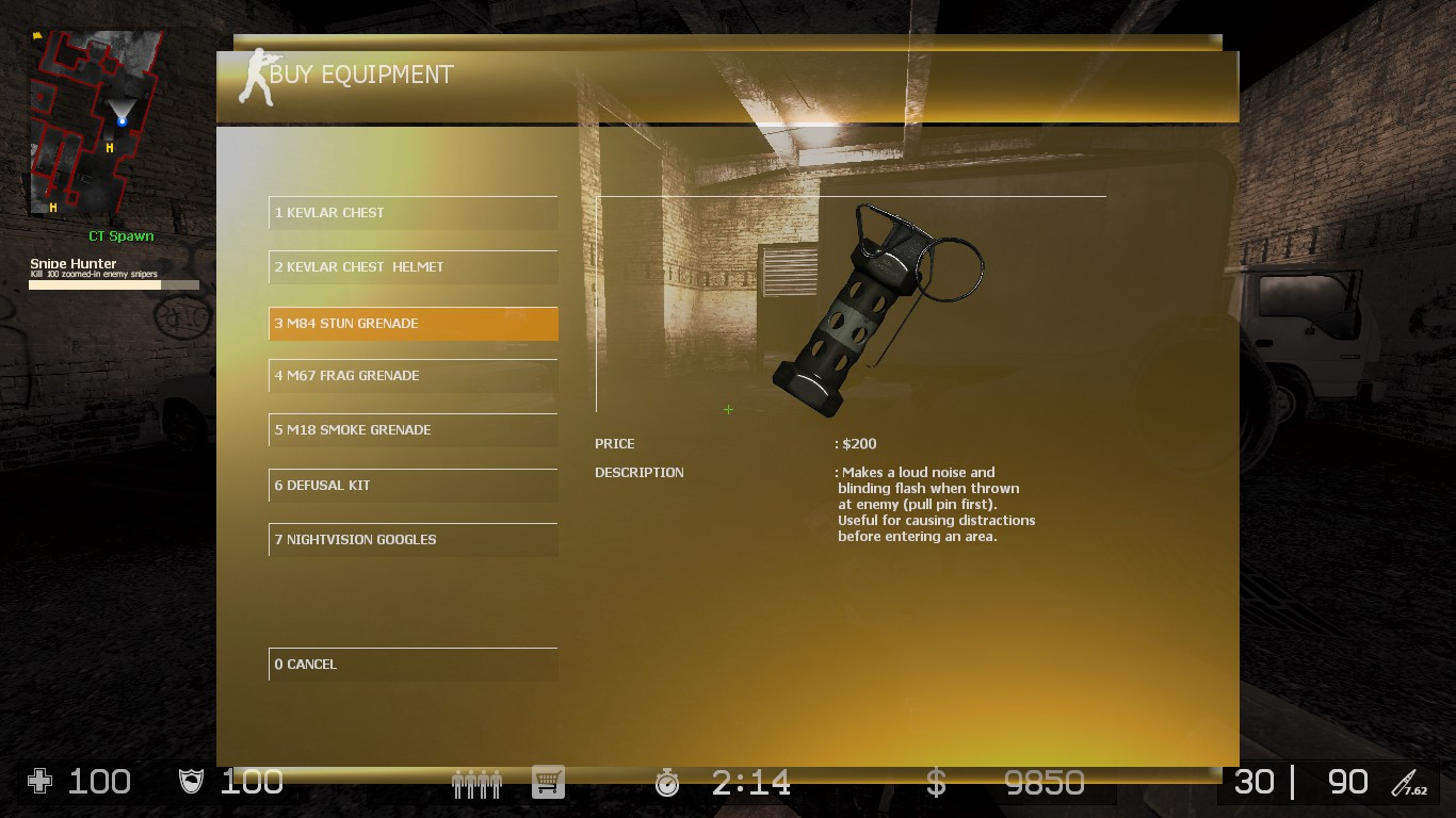 Metallic Gold Mod for Counter-Strike: Source | CS:S Mods