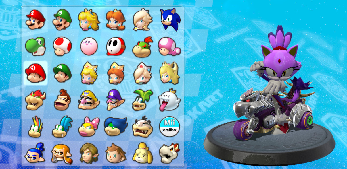 Blaze Mod for Mario Kart 8 | MK8 Mods