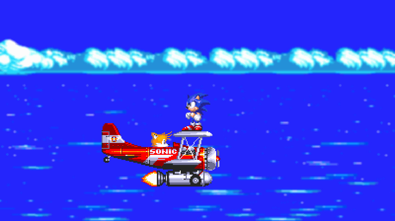 Reverse Sonic Mod for Sonic 3 A.I.R. | S3AIR Mods