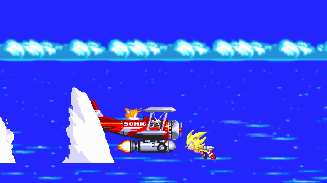 Reverse Sonic Mod for Sonic 3 A.I.R. | S3AIR Mods