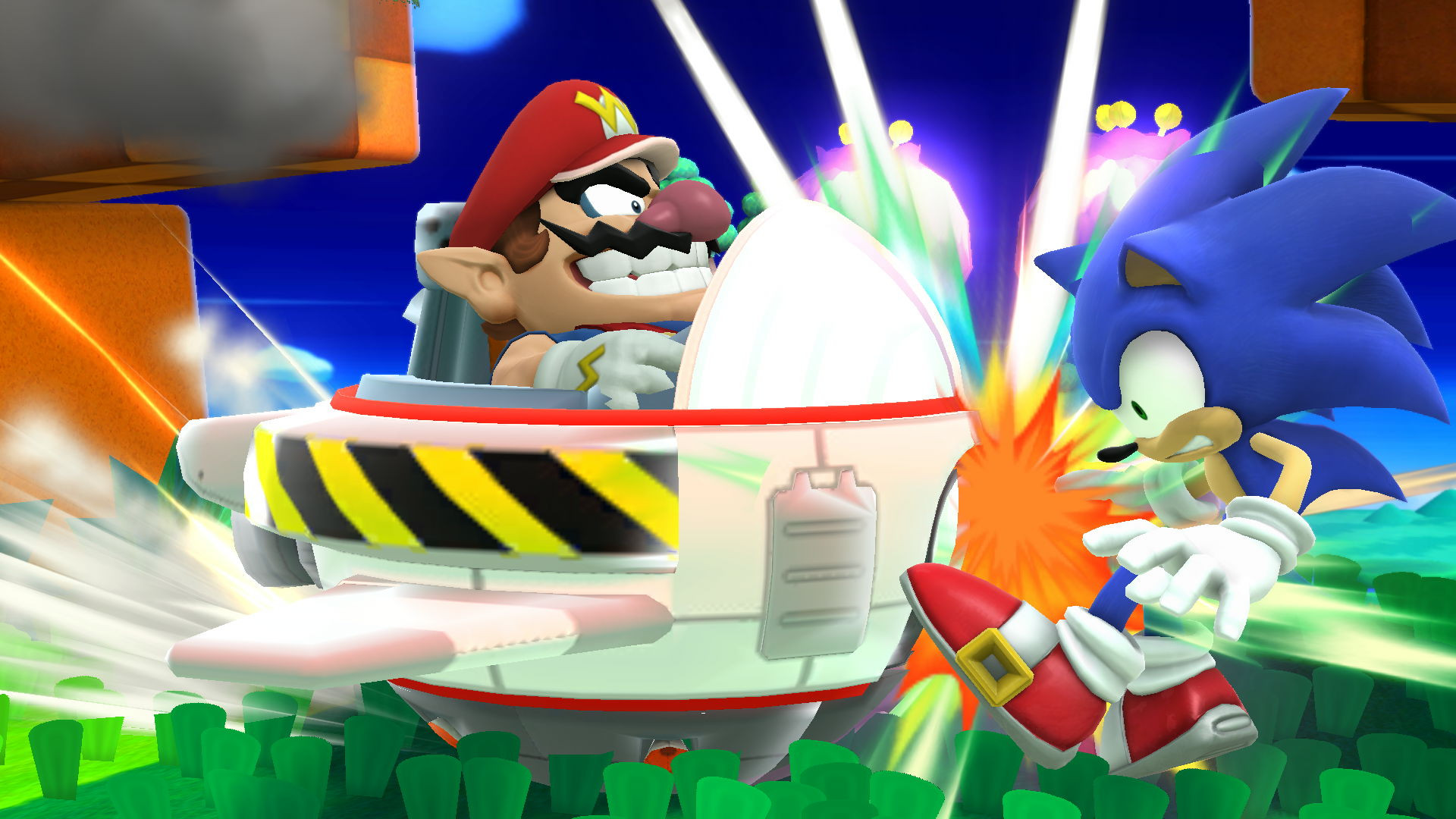 Robotnik and Egg Mobile (AOSTH) [Super Smash Bros. (Wii U)] [Mods]