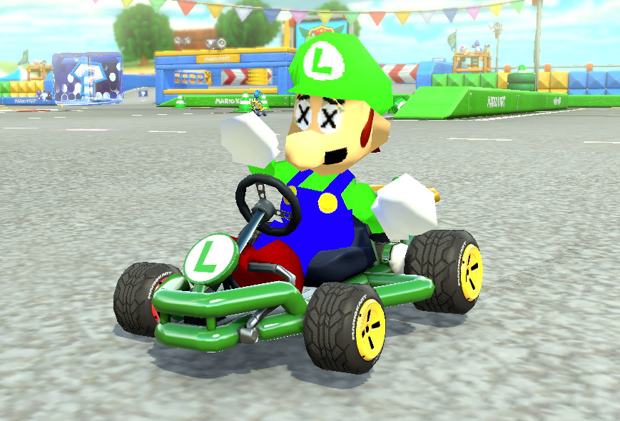 SM64 BETA Luigi [Mario Kart 8 Deluxe] [Mods]