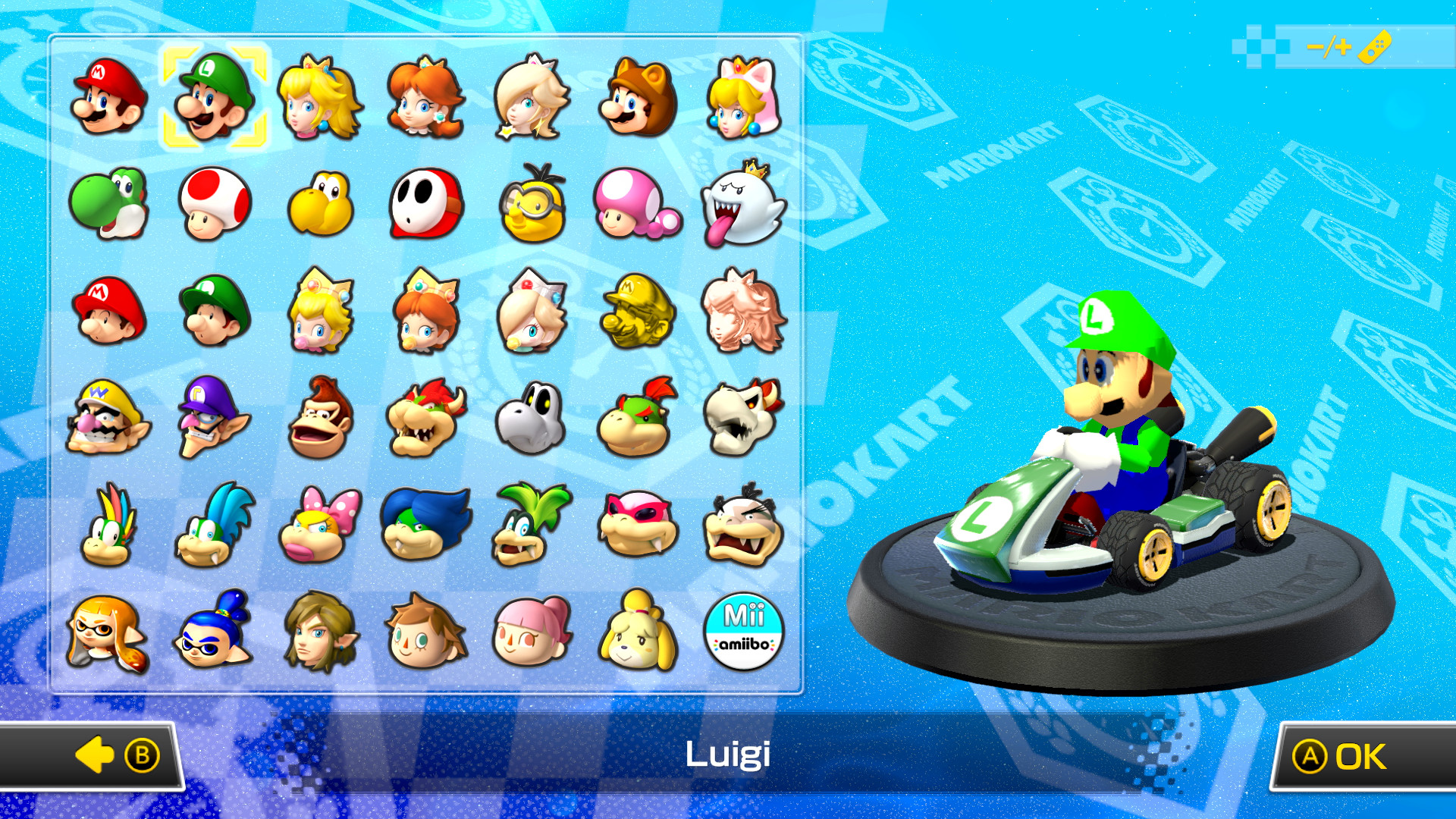 SM64 BETA Luigi [Mario Kart 8 Deluxe] [Mods]
