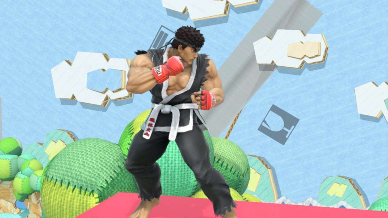 Black/White Ryu [Super Smash Bros. Ultimate] [Mods]