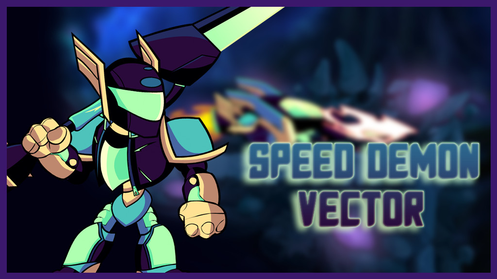 Speed Demon Vector Mod for Brawlhalla | BHalla Mods