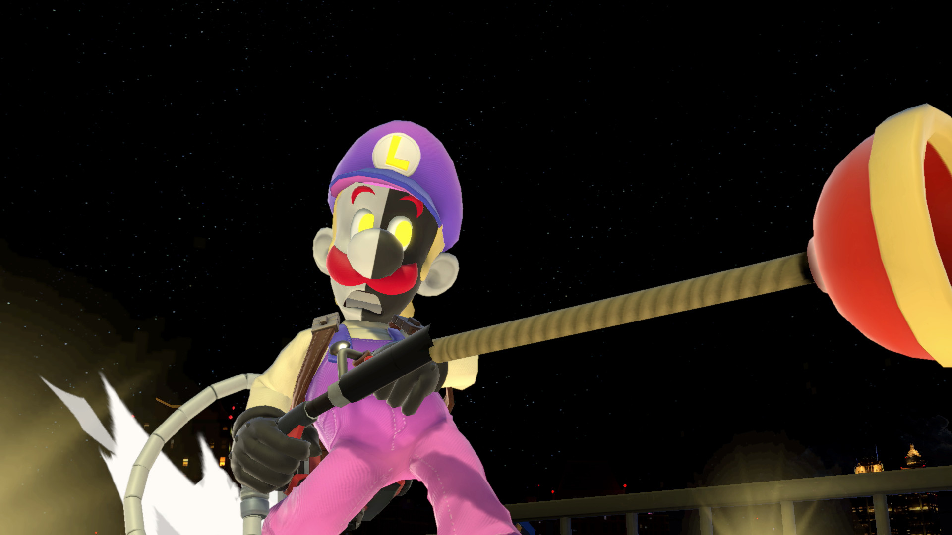 Dimentio Luigi Mod for Super Smash Bros. Ultimate | SSBU Mods