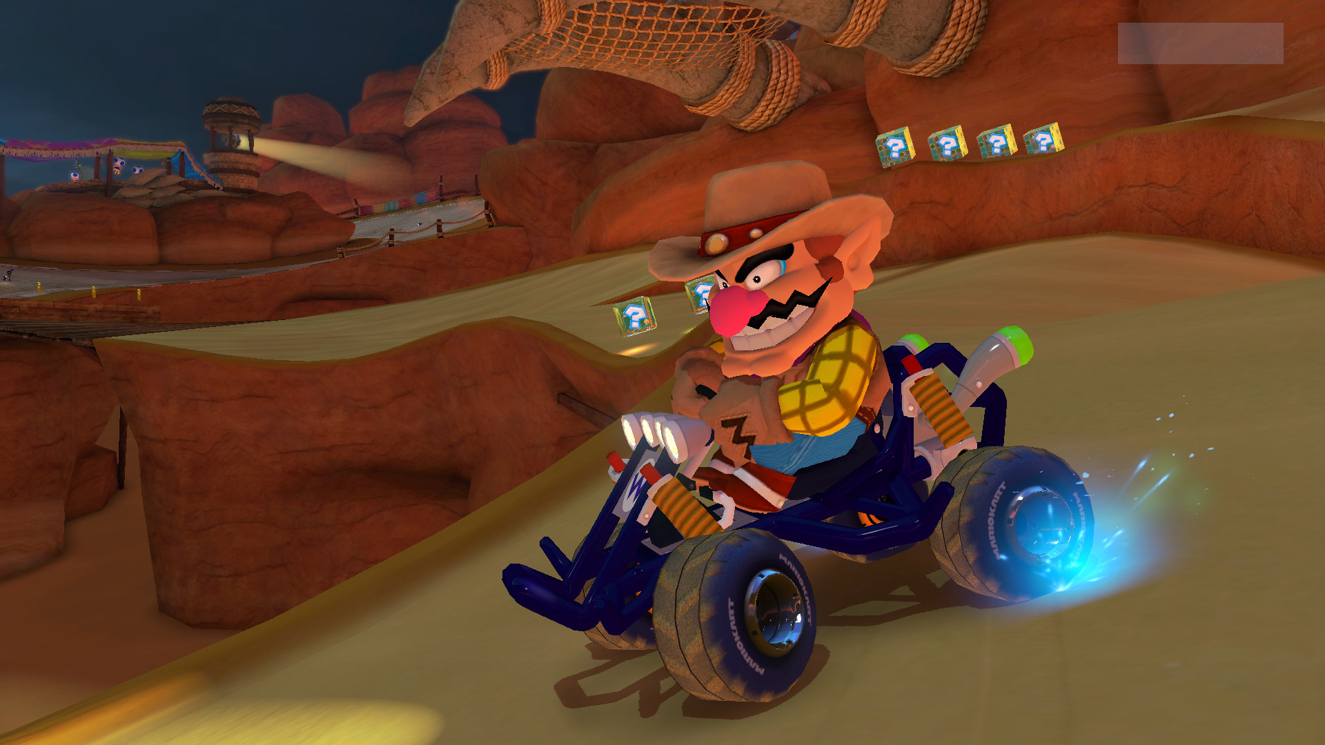 Wario (Cowboy) [Mario Kart 8] [Mods]