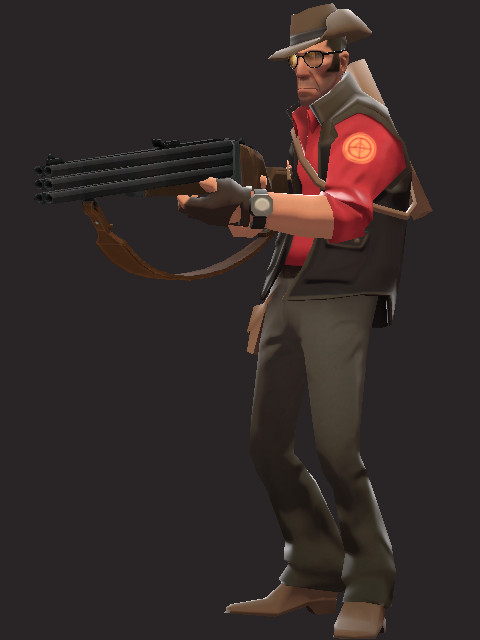 The Poacher Rifle (replaces the Hunting Revolver) Mod for Team Fortress ...