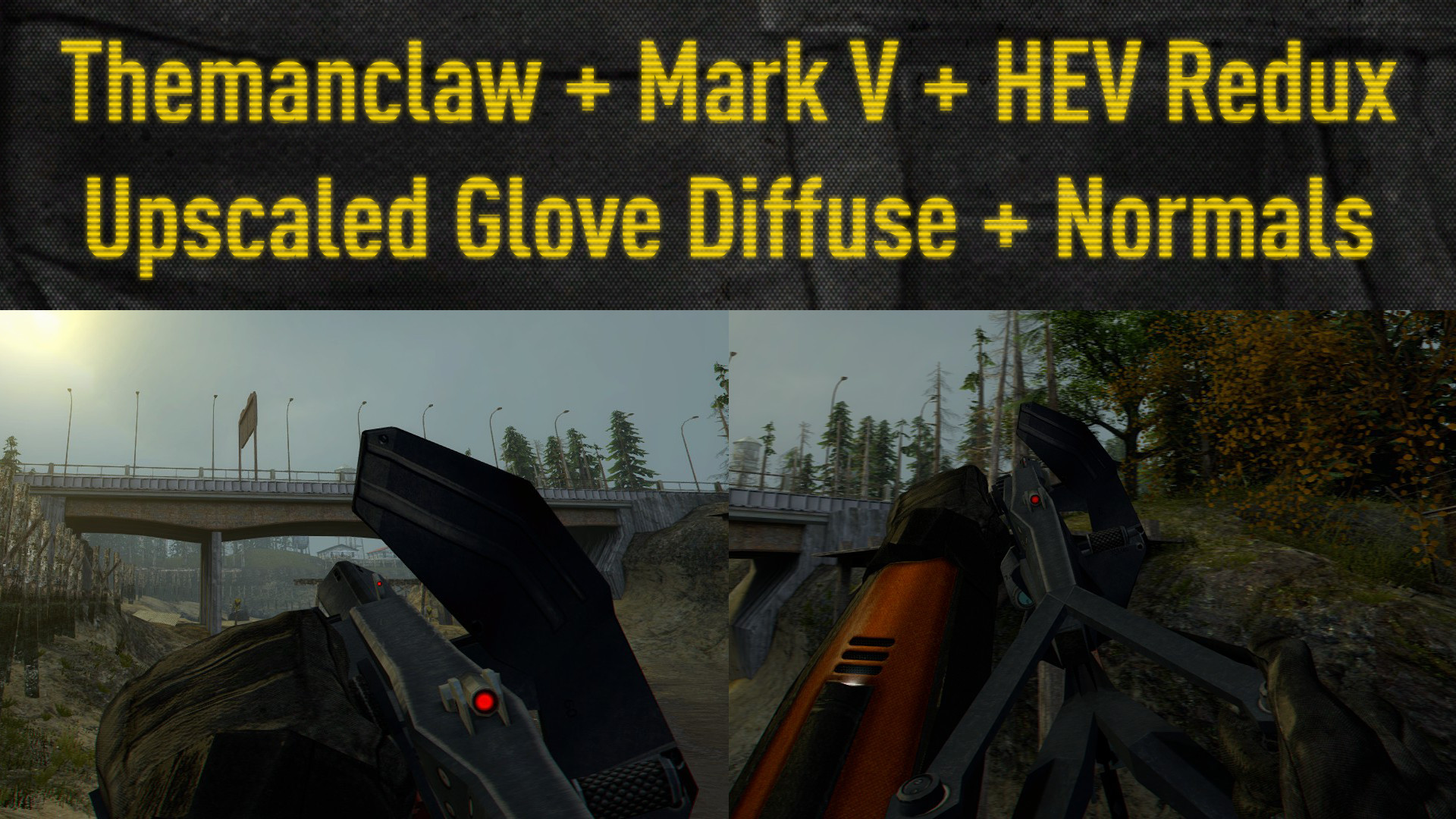 Hybrid HEV Hands Mod for Half-Life 2 | HL2 Mods