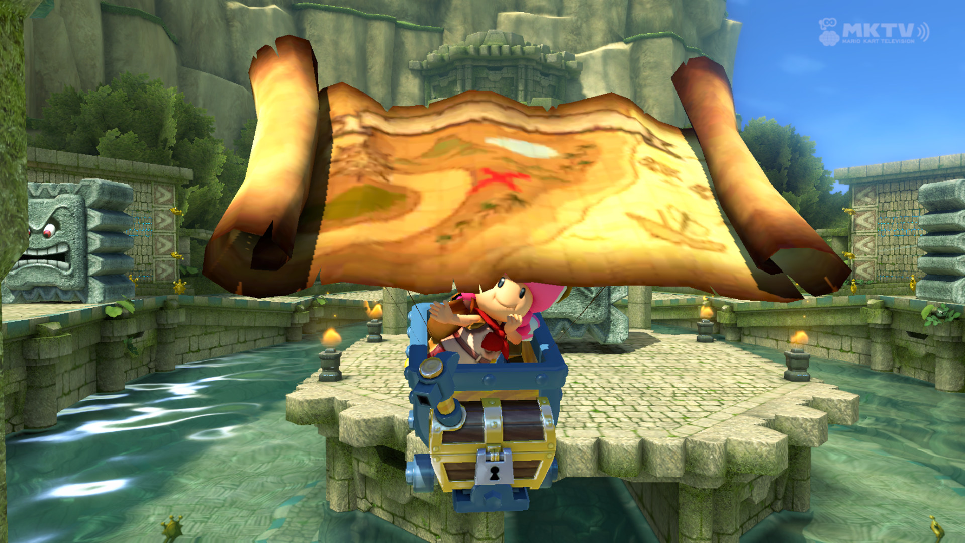 Toadette Explorer from MKT Mod for Mario Kart 8 | MK8 Mods