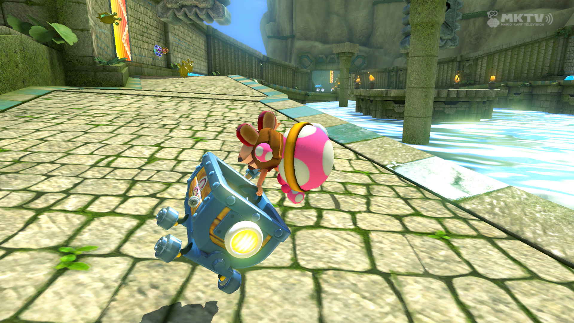 Toadette Explorer from MKT Mod for Mario Kart 8 | MK8 Mods