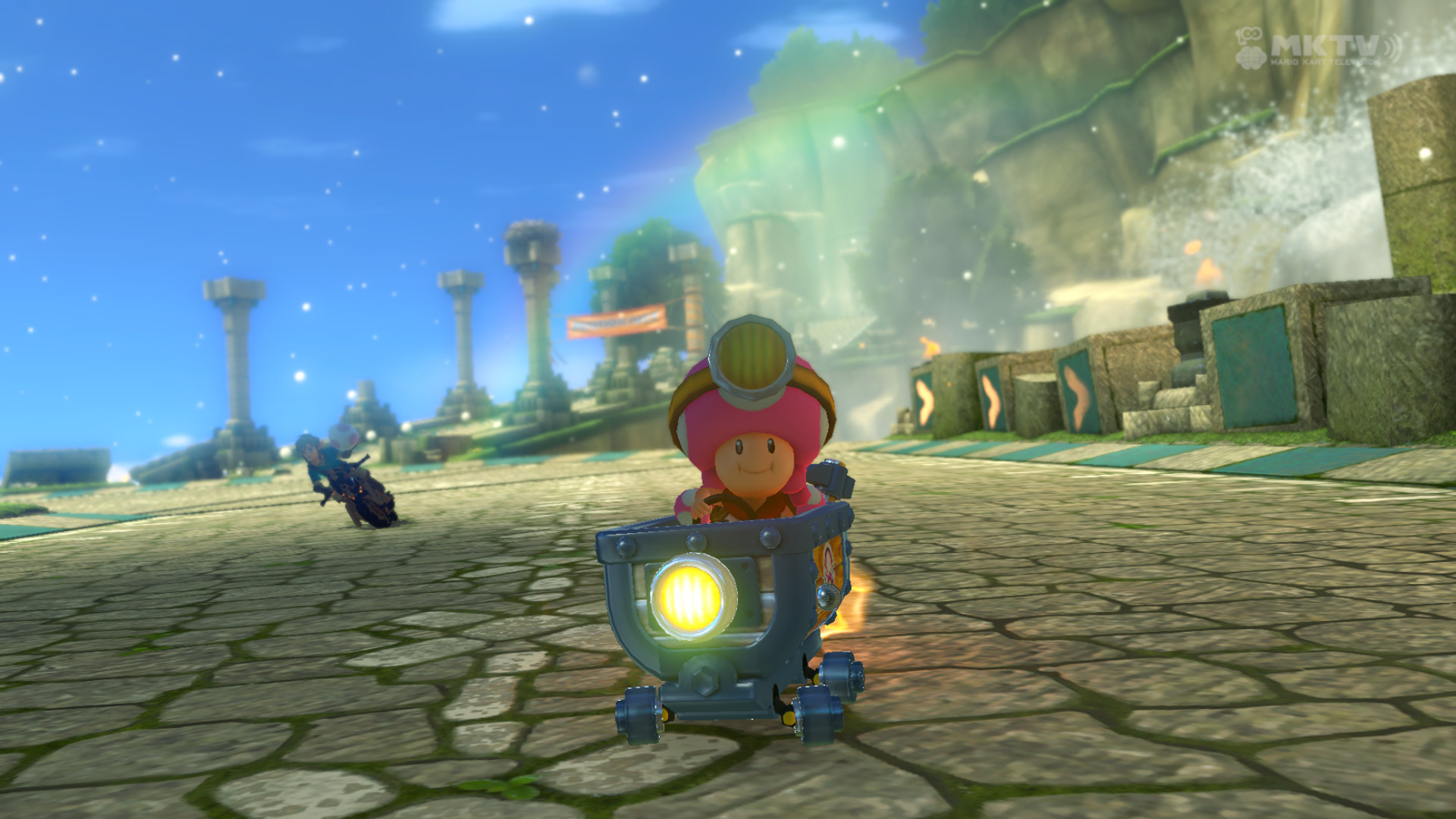 Toadette Explorer from MKT Mod for Mario Kart 8 | MK8 Mods