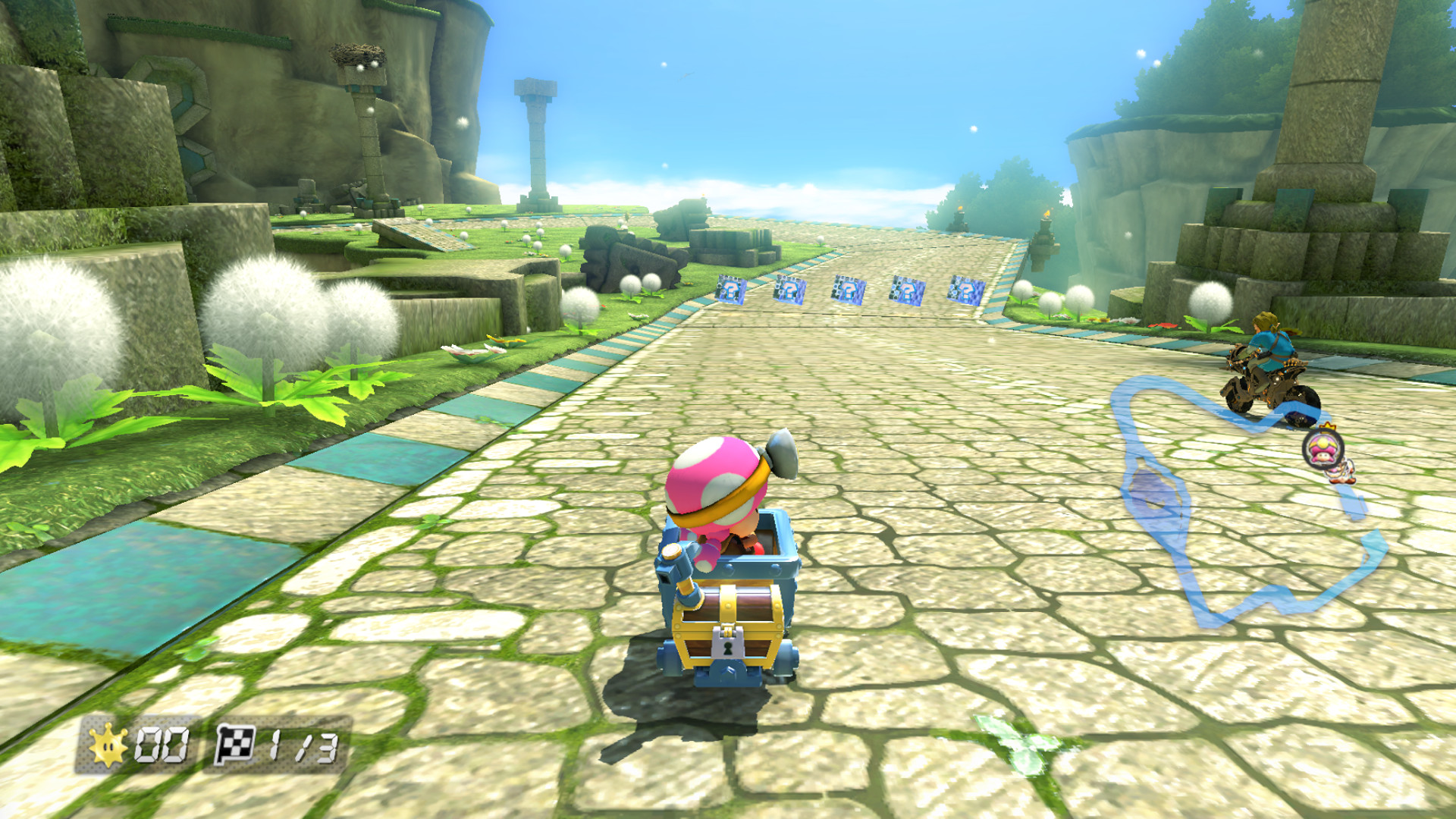 Toadette Explorer from MKT Mod for Mario Kart 8 | MK8 Mods